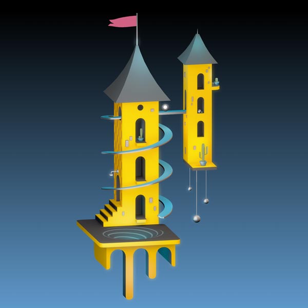 GitHub - bespokecube/webart-marble-tower